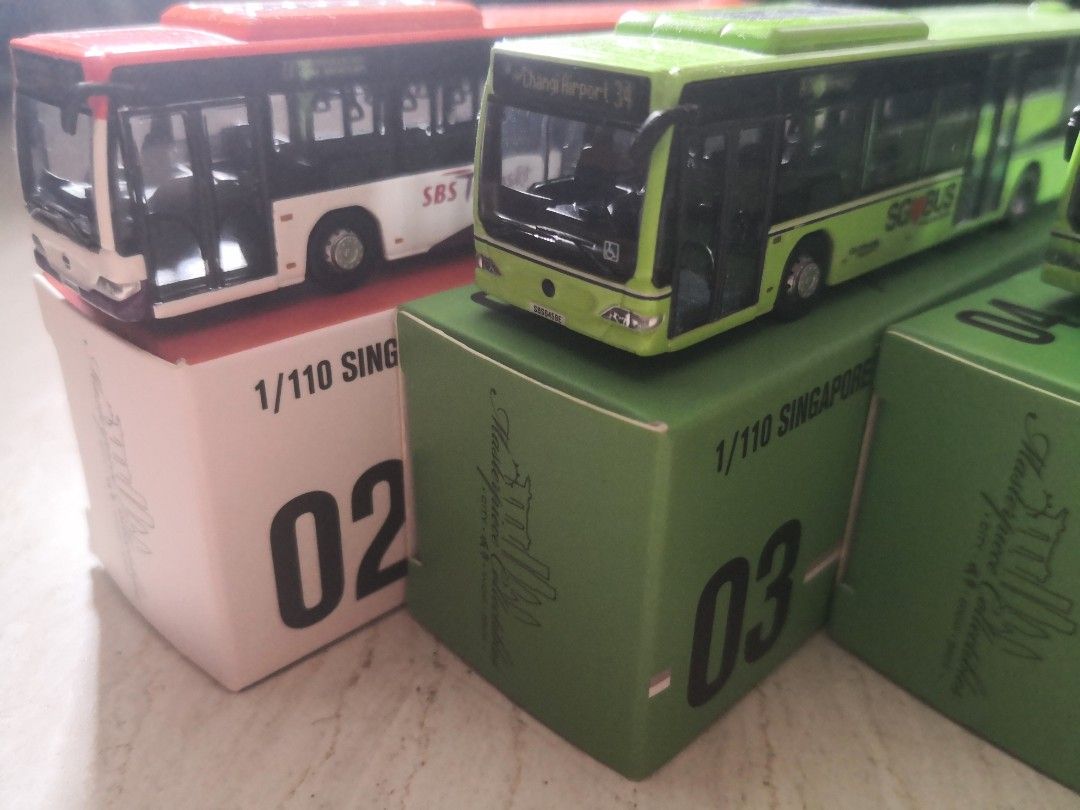Series 1 1:110 Singapore Bus SMRT, SBS Transit, Tower Transit, Go Ahead ...