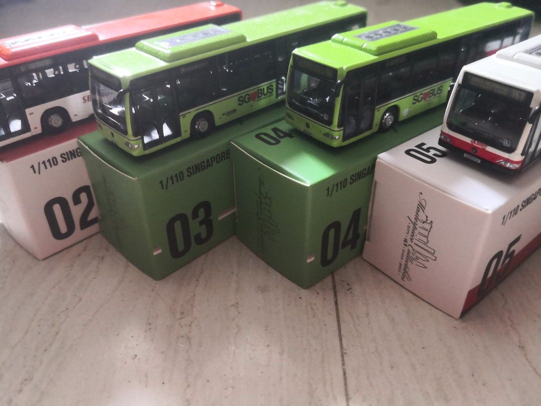 Series 1 1:110 Singapore Bus SMRT, SBS Transit, Tower Transit, Go Ahead ...