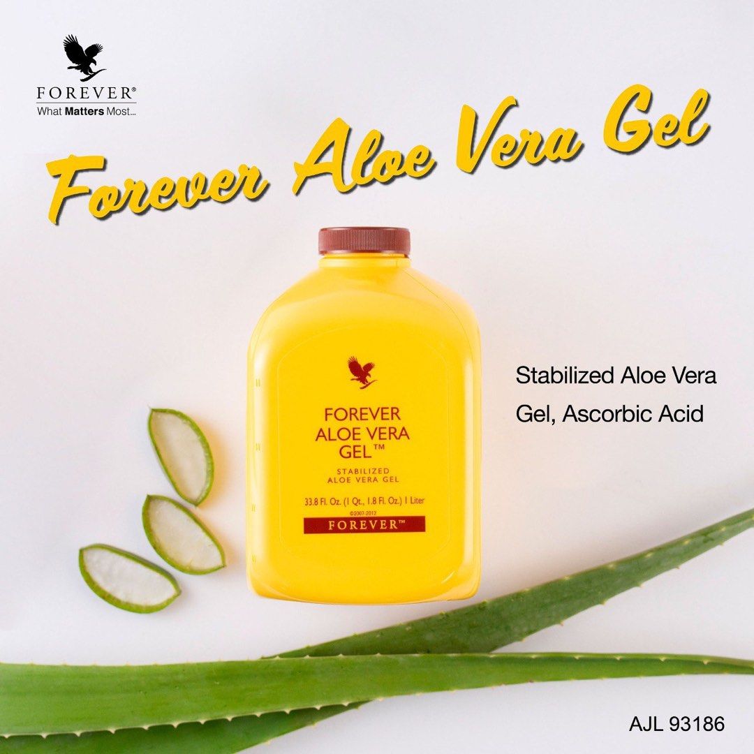 [SG authentic] forever aloe vera gel, Health & Nutrition, Health ...