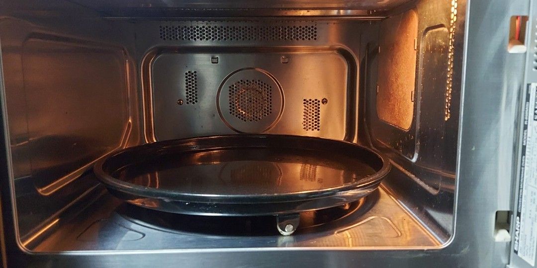 SHARP CONVECTION MICROWAVE OWEN R898M(S), TV & Home Appliances, Kitchen ...