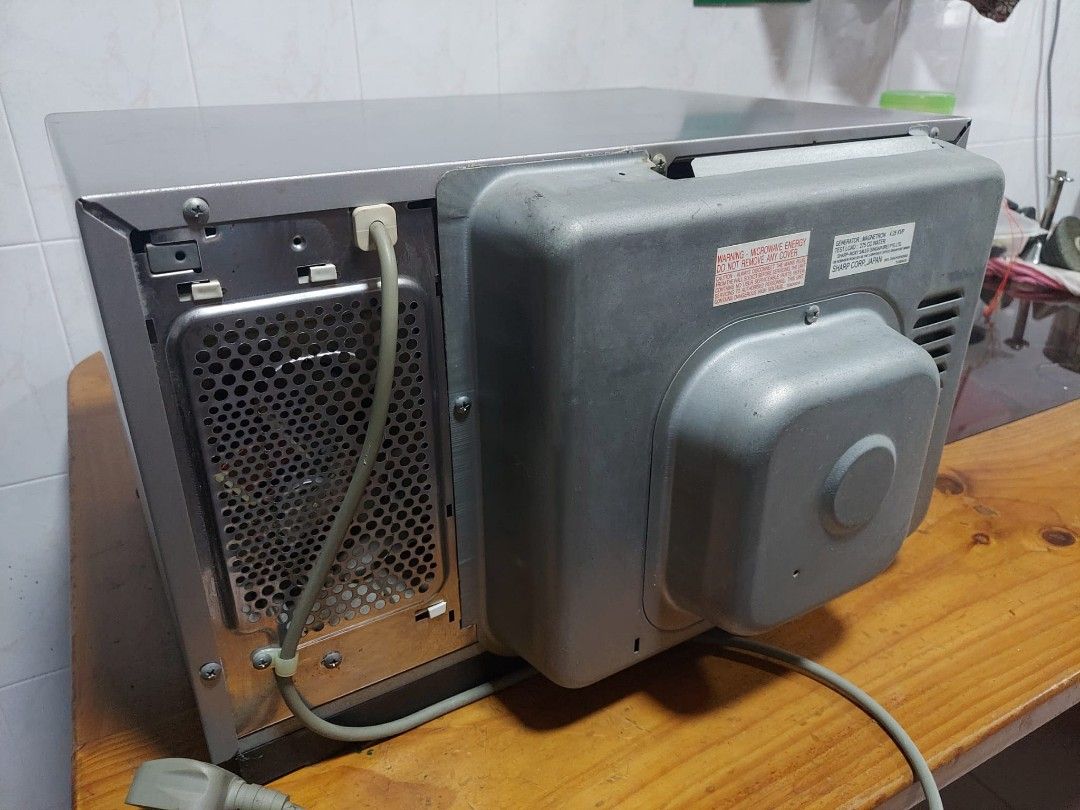 SHARP CONVECTION MICROWAVE OWEN R898M(S), TV & Home Appliances, Kitchen ...