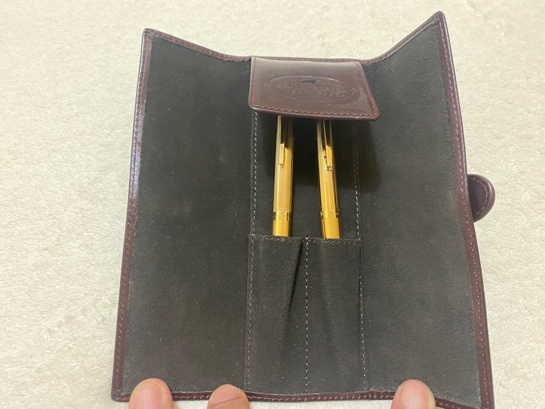 Sheaffer Ballpoint Pen Mechanical Pencil Braun Buffel Set, Luxury ...