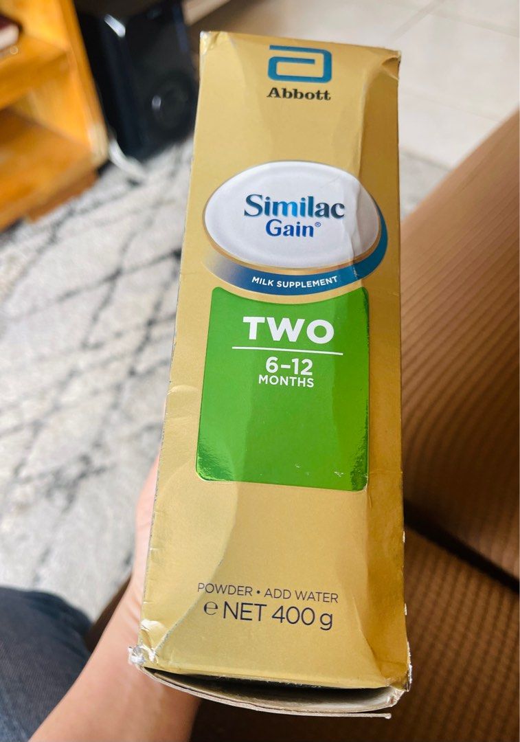 SIMILAC GAIN TWO 6-12 MONTHS 400g., Babies & Kids, Going Out, Other ...