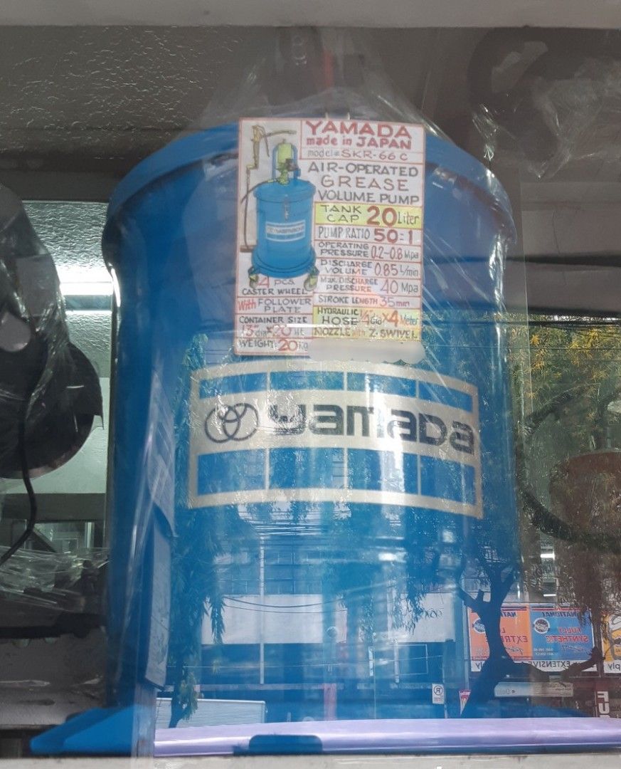 SKR-66C GREASE LUBRICATOR LUBRICATING LUBRICATION AIR OPERATED PNEUMATIC VOLUME PUMP PUMPS ...