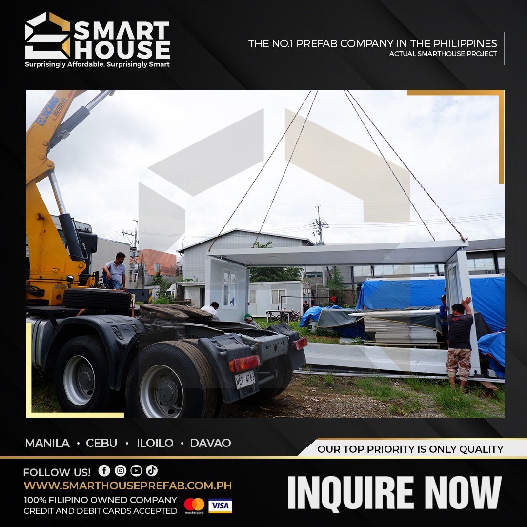 SMARTHOUSE PREFAB CONTAINER VAN HOUSE, Commercial & Industrial ...