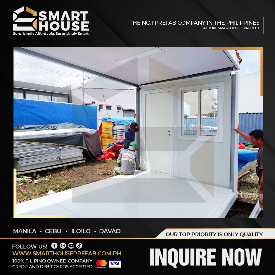 SMARTHOUSE PREFAB CONTAINER VAN HOUSE, Commercial & Industrial ...