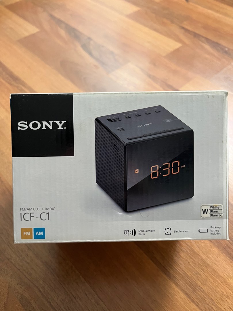 Sony Alarm & Radio, Furniture & Home Living, Home Decor, Clocks on ...
