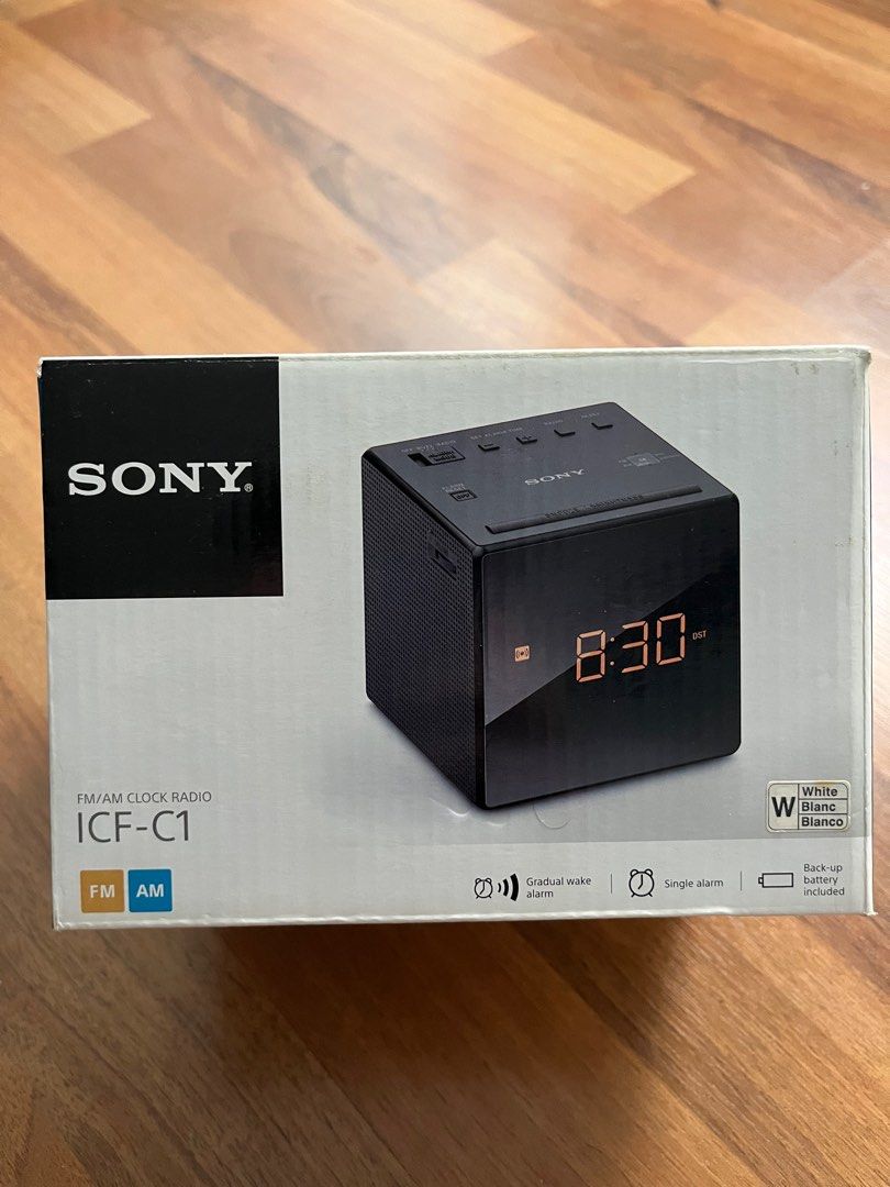 Sony Alarm & Radio, Furniture & Home Living, Home Decor, Clocks on ...