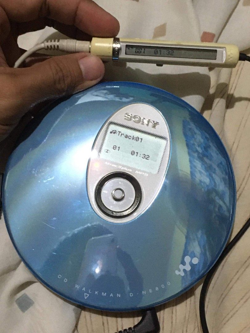 SONY Walkman Discman D-NE800 Atrac3 plus MP3, Audio, Portable Music Players on Carousell