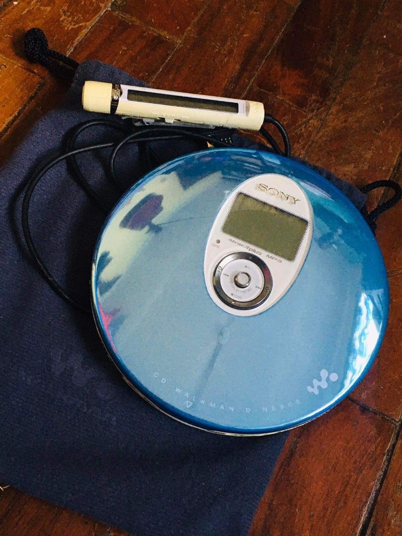 SONY Walkman Discman D-NE800 Atrac3 plus MP3, Audio, Portable Music ...