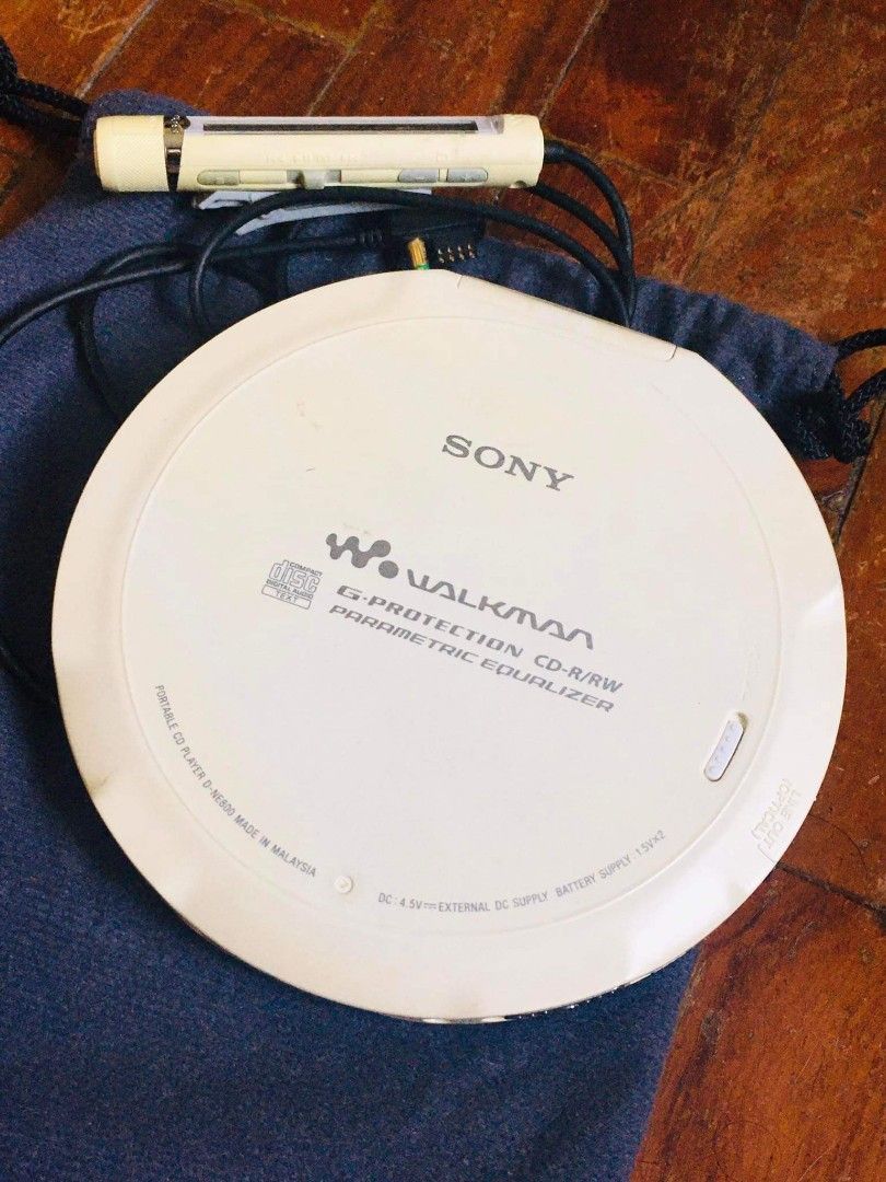 SONY Walkman Discman D-NE800 Atrac3 plus MP3, Audio, Portable Music ...