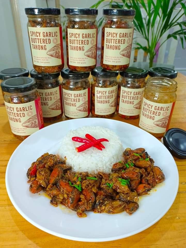 Spicy and Cheesy Garlic Tahong in a Jar, Food & Drinks, Local Eats on ...