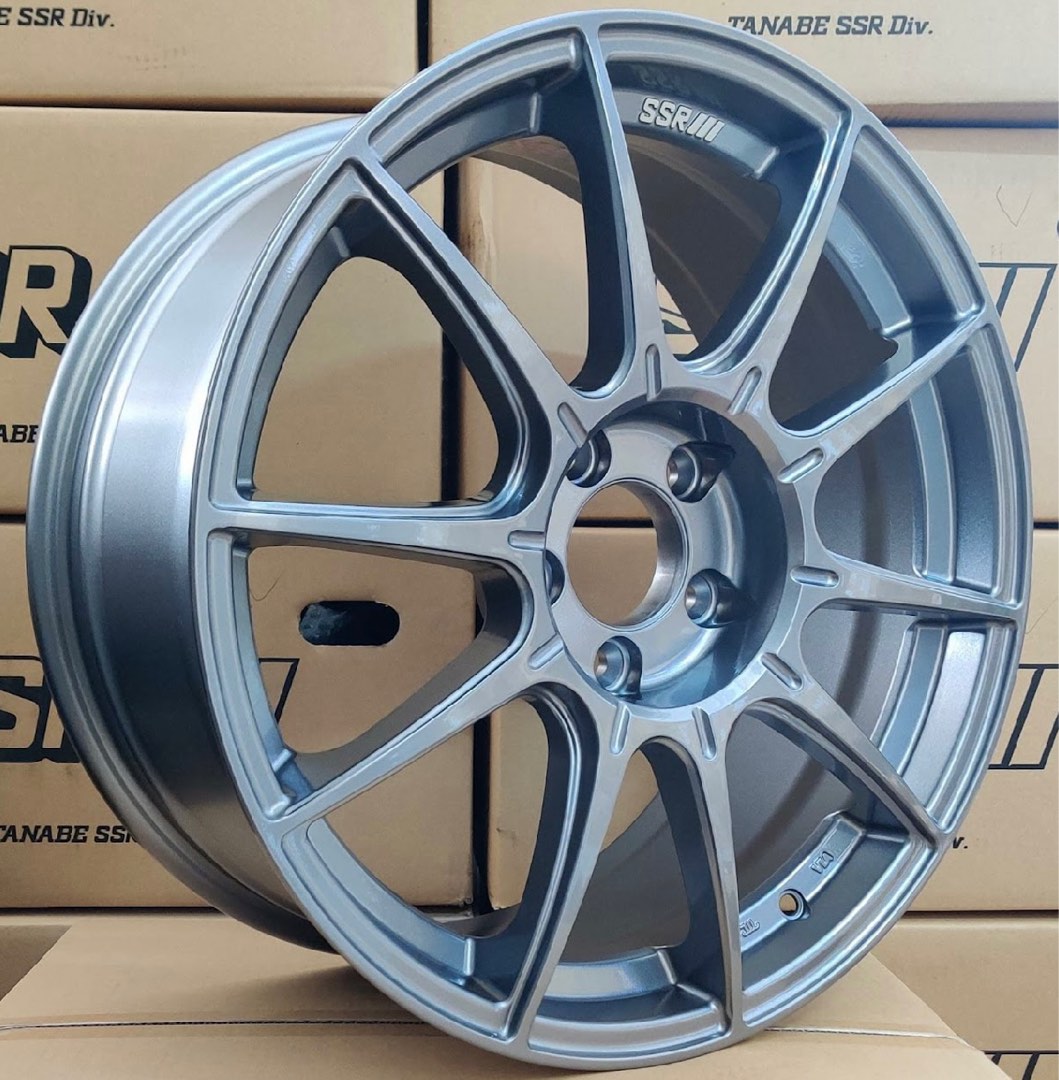 SSR GTX01 17” Rims, 5x114.3, 17”X8”, Offset 45, Car Accessories, Tyres & Rims on Carousell