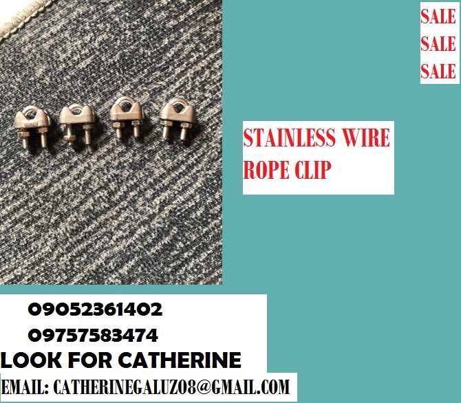 STAINLESS WIRE ROPE CLIP, Commercial & Industrial, Construction ...