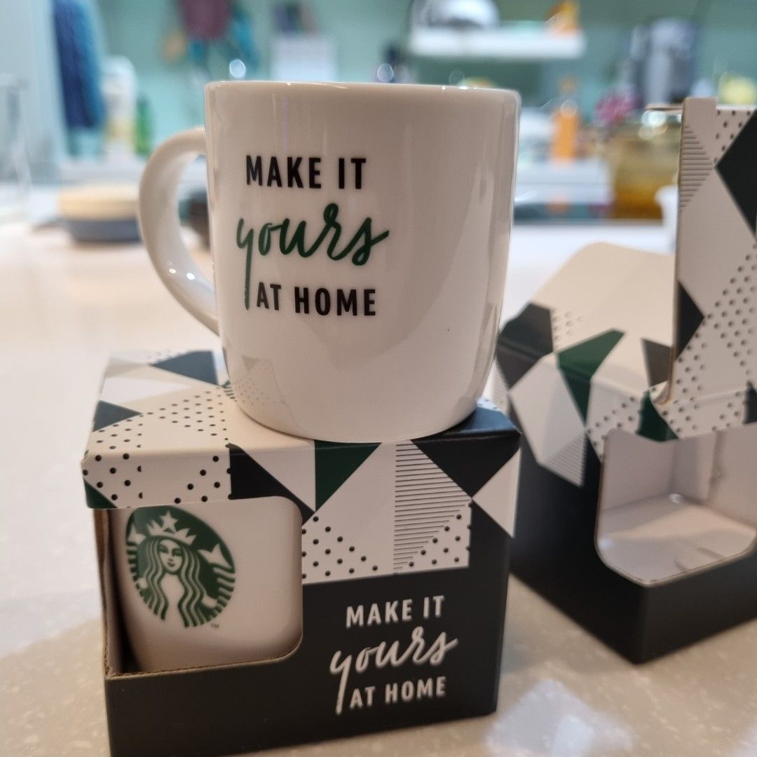 Starbucks Expresso Make it yours at home, Furniture & Home Living, Kitchenware & Tableware ...