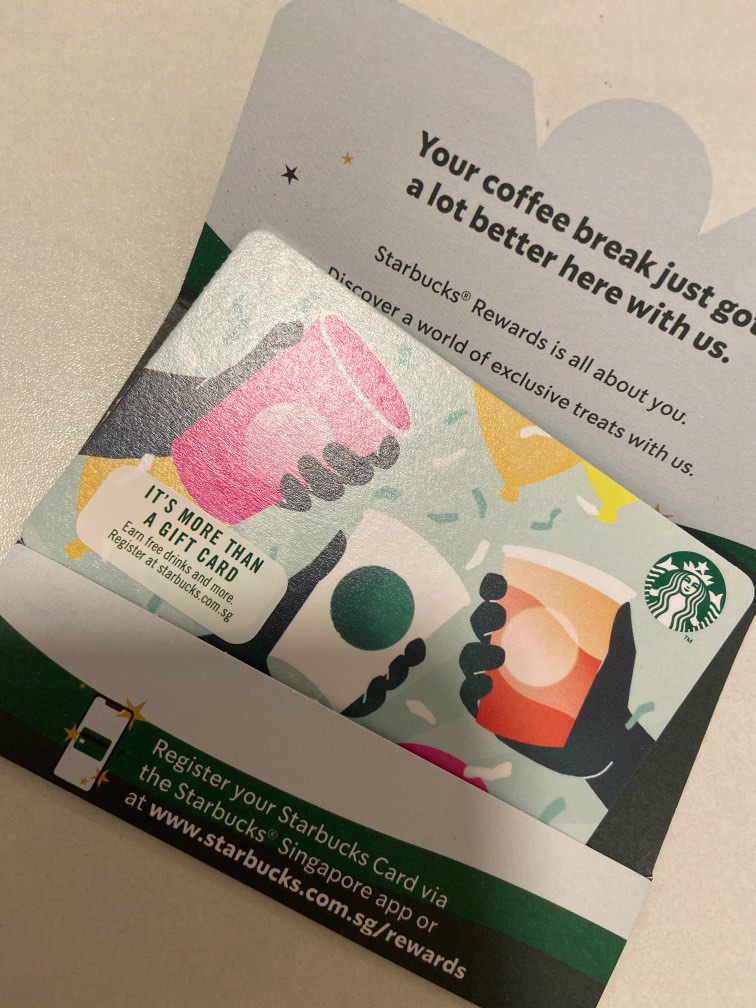 Starbucks gift card $20, Tickets & Vouchers, Store Credits on Carousell