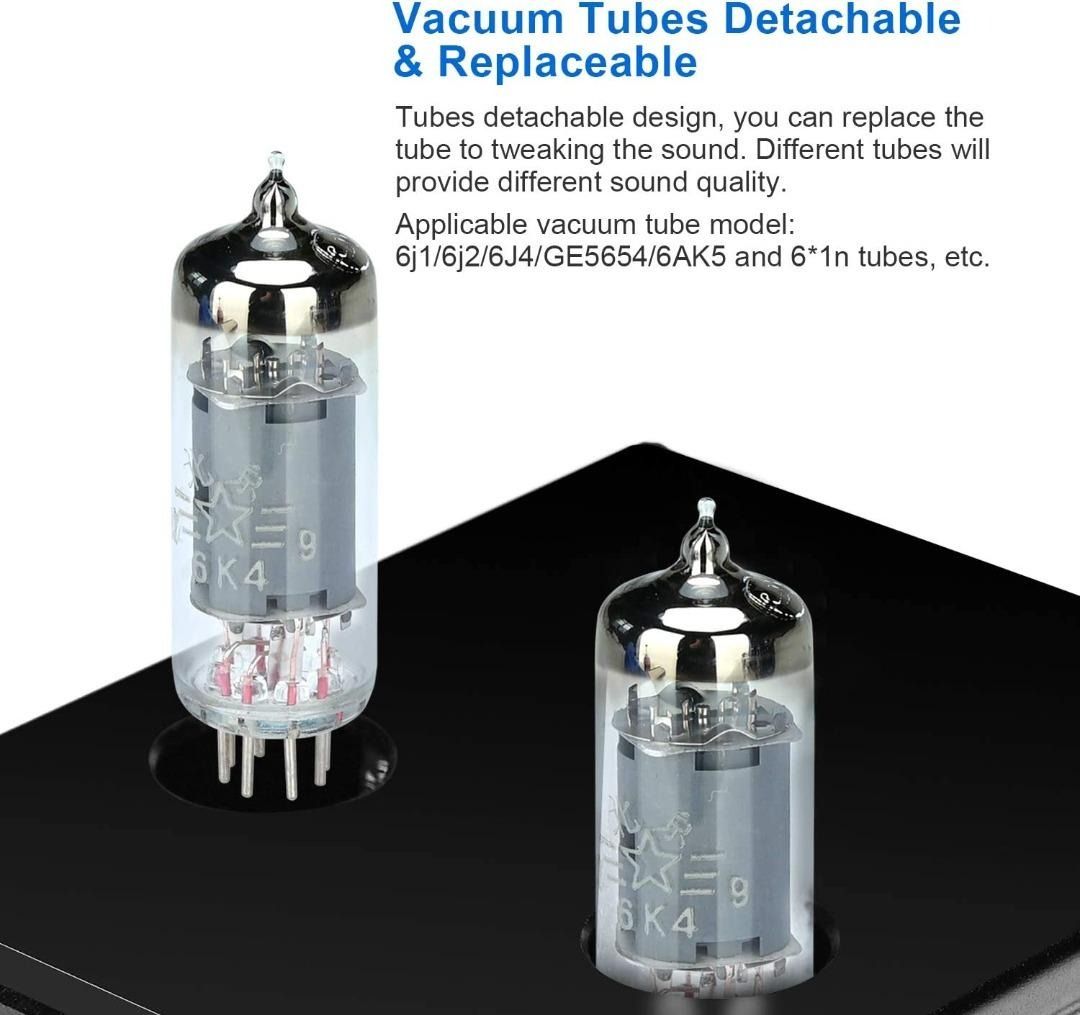 SUCA-AUDIO Tube-T1 Preamplifier, Vacuum Tube Amplifier Buffer Mini Hi ...