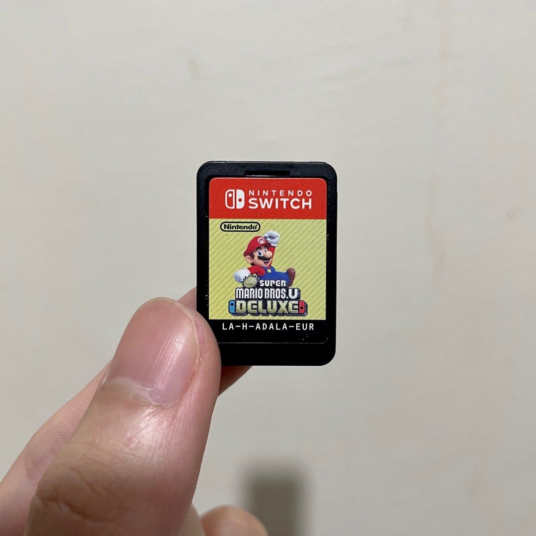Super Mario Bros. U Deluxe Cartridge for Nintendo Switch, Video Gaming ...
