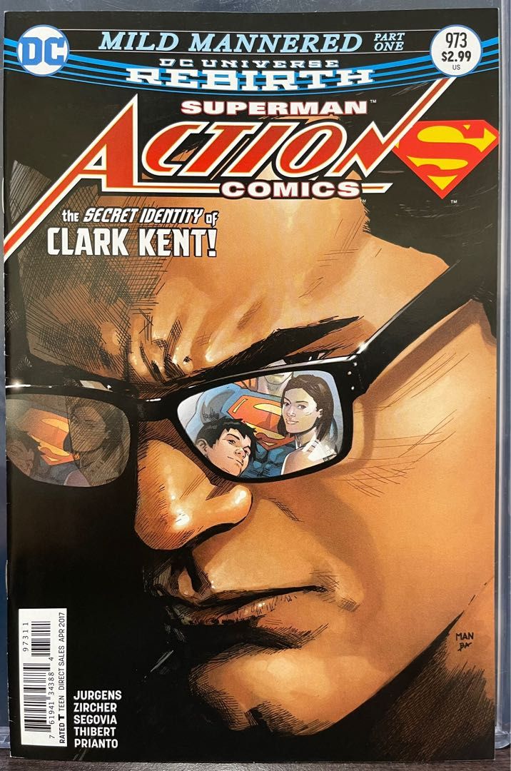 SUPERMAN : ACTION COMICS #973 ( CLAY MANN ) - DC COMICS, Hobbies & Toys ...