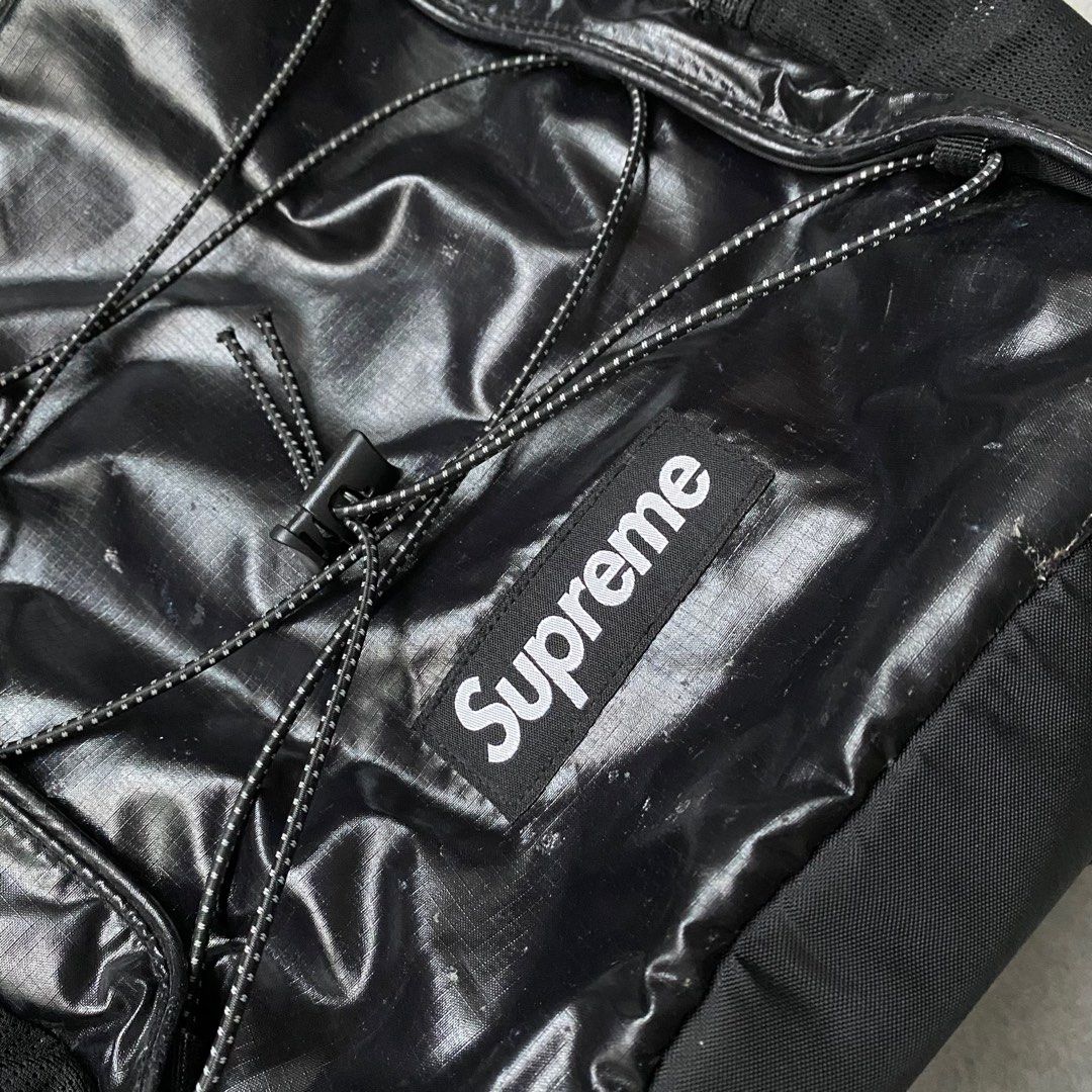 Supreme FW17 Backpack - Black, Men's Fashion, Bags, Backpacks on Carousell