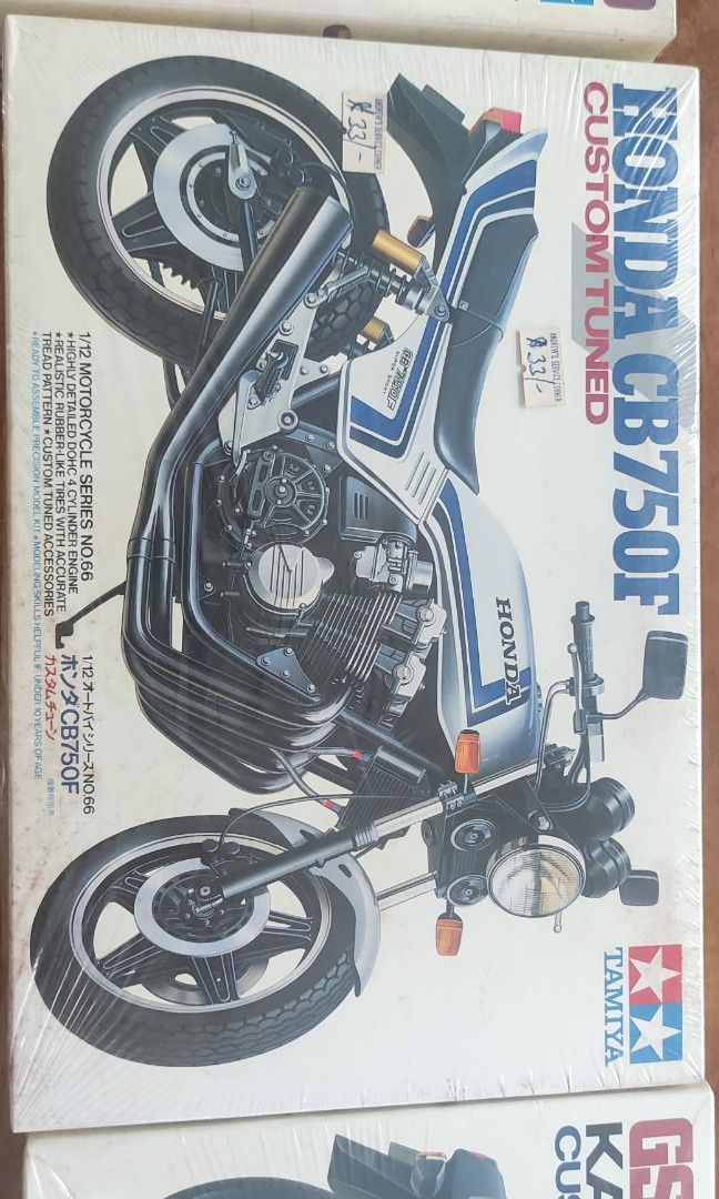 TAMIYA 1994 HONDA CB750F 1/12, Hobbies & Toys, Memorabilia & Collectibles, Vintage Collectibles ...