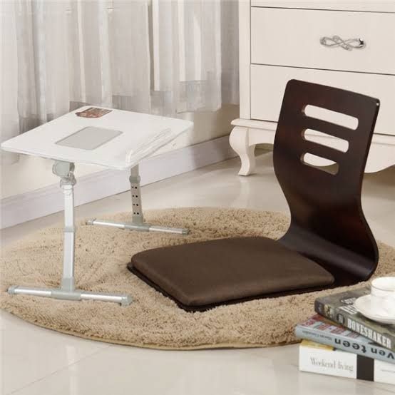 Tatami Wooden Legless Floor Chair, Furniture & Home Living, Furniture ...