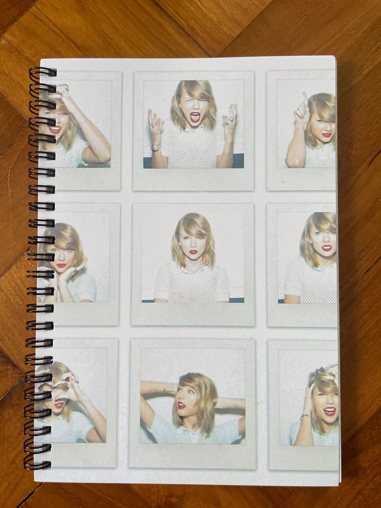 Taylor Swift 1989 notebook A5, Hobbies & Toys, Stationery & Craft ...