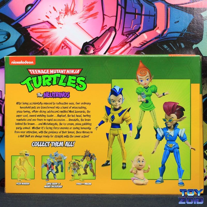 Teenage Mutant Ninja Turtles Neutrino 3 Pack TMNT Neca Exclusive ...