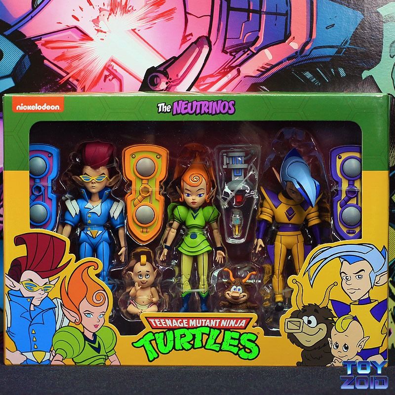 Teenage Mutant Ninja Turtles Neutrino 3 Pack TMNT Neca Exclusive ...