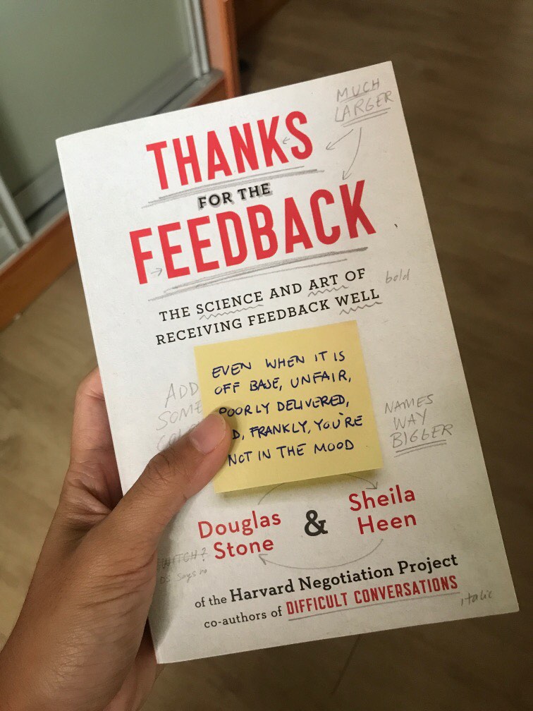 Thanks for the feedback by Douglas Stone & Sheila Heen, Hobbies & Toys ...