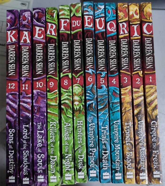 The Saga of Darren Shan Collection (12 BOOKS) English novel book ...