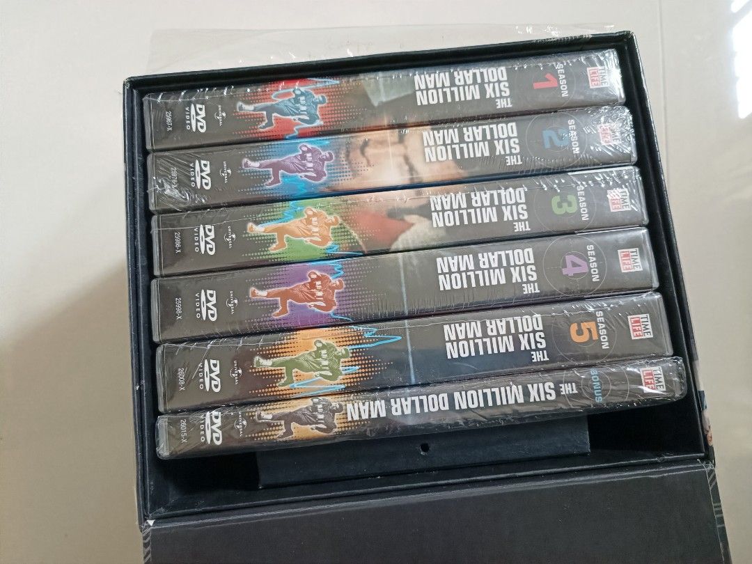 The Six Million dollar man complete collection Time life set + Bionic ...