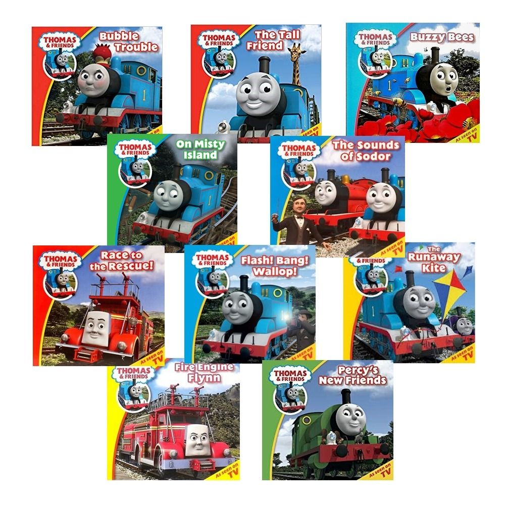 Thomas & Friends Story Time Collection - 10 Books, 興趣及遊戲, 書本 & 文具, 兒童書籍 ...