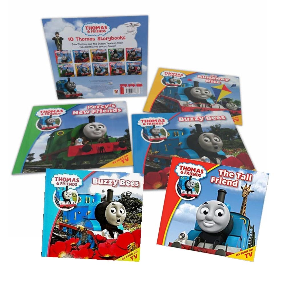 Thomas & Friends Story Time Collection - 10 Books, 興趣及遊戲, 書本 & 文具, 兒童書籍 ...