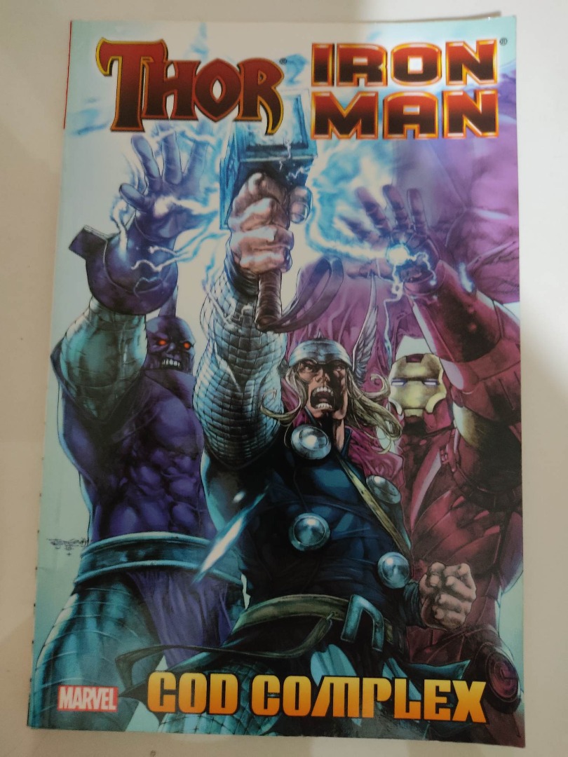 Thor/Iron Man God Complex TPB (2011 Marvel) comics, Hobbies & Toys ...