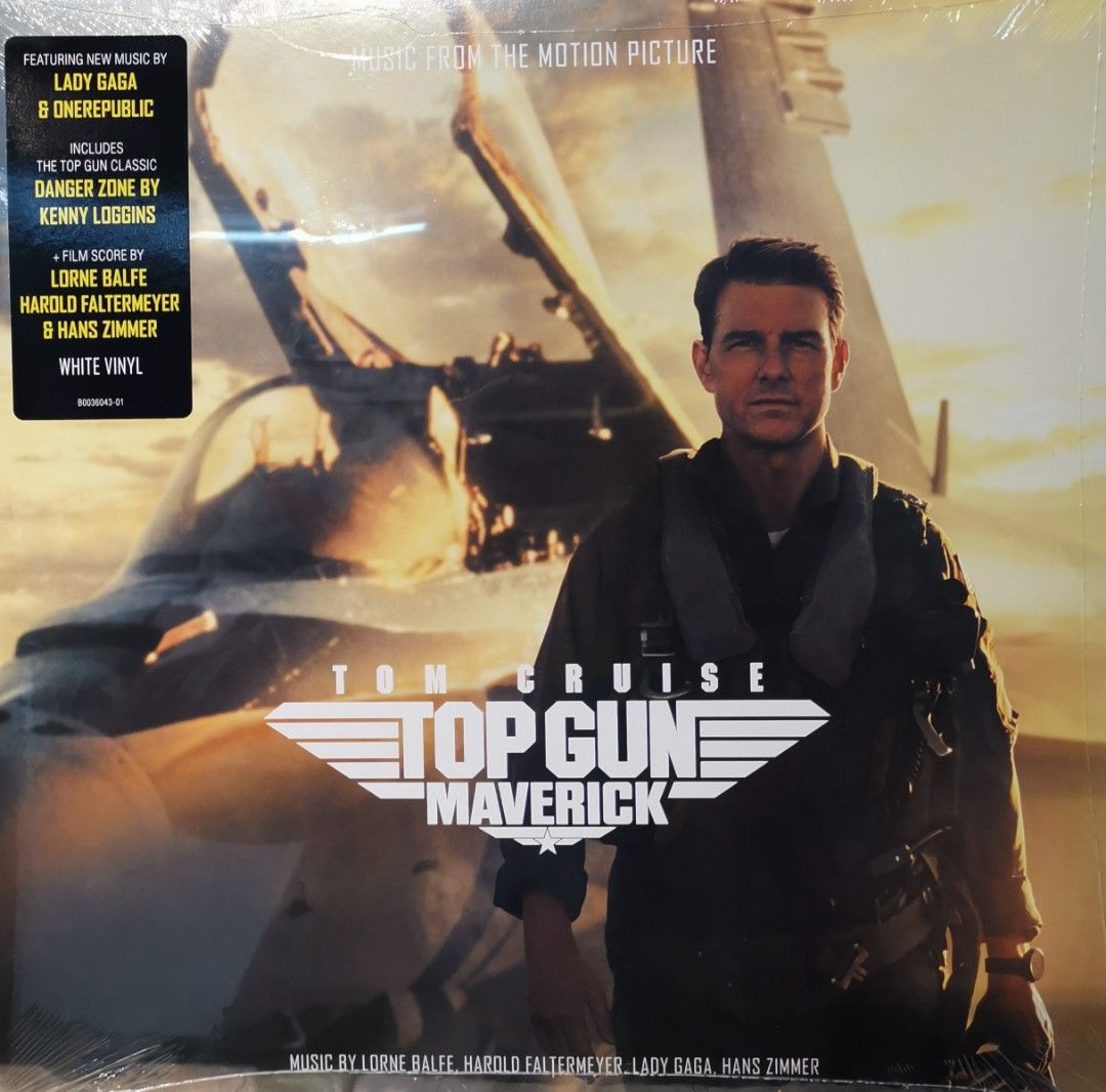 Top Gun Maverick 壯志凌雲: 獨行俠 Music From The Motion Picture OST Soundtrack ...