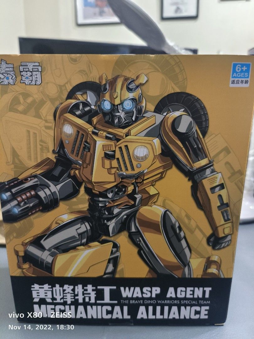 Transformers wasp warrior mib, Hobbies & Toys, Toys & Games on Carousell