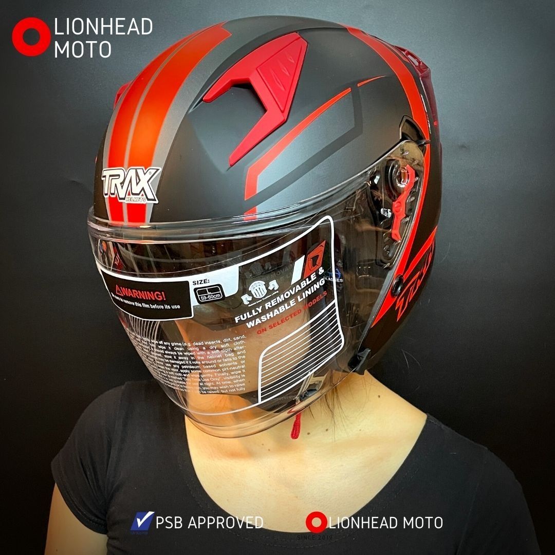 TRAX HELMET TZ301 PSB APPROVED FREE DELIVERY, Motorcycles, Motorcycle ...