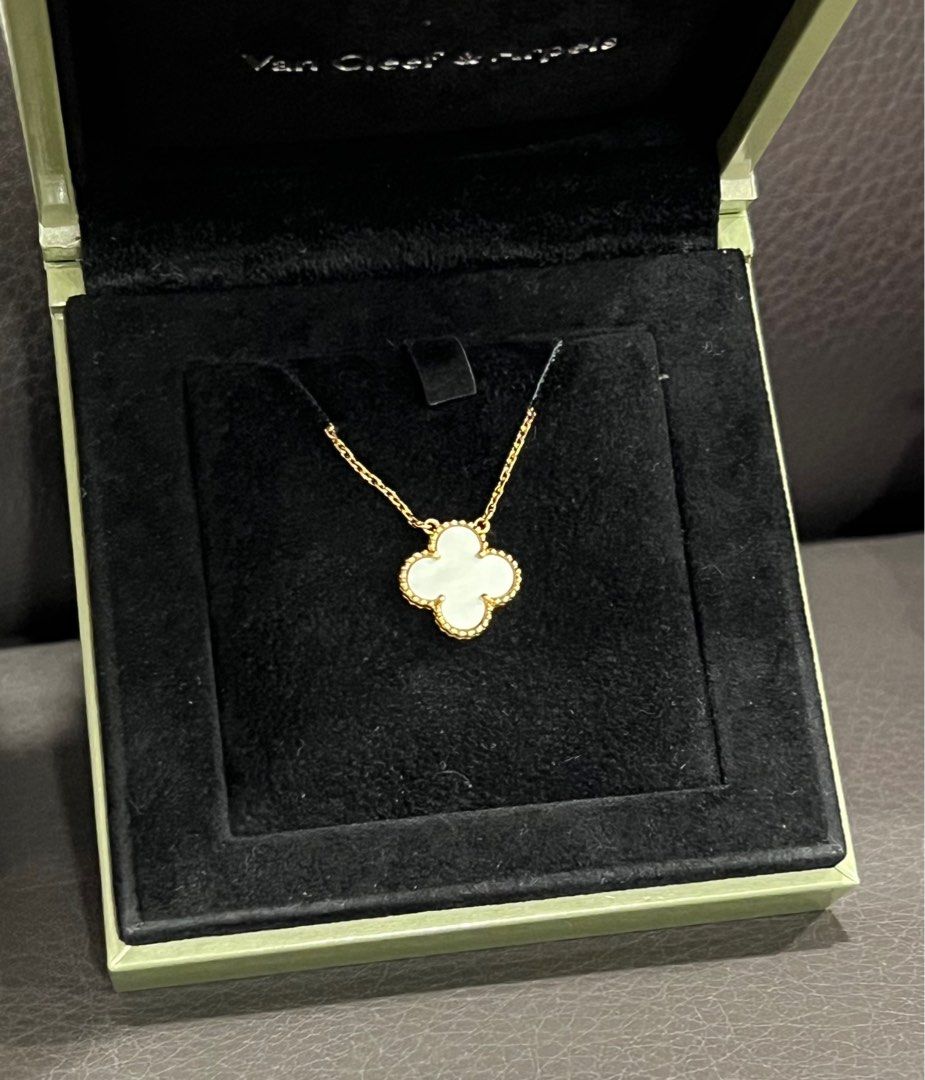 VCA vintage Alhambra necklace, Luxury, Accessories on Carousell
