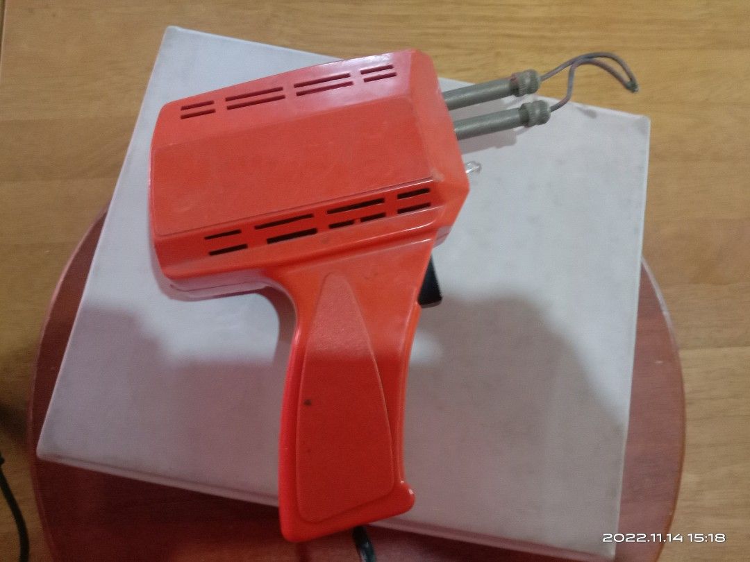 Vintage Ferm soldering iron gun,220 volts,made in italy, Hobbies & Toys ...