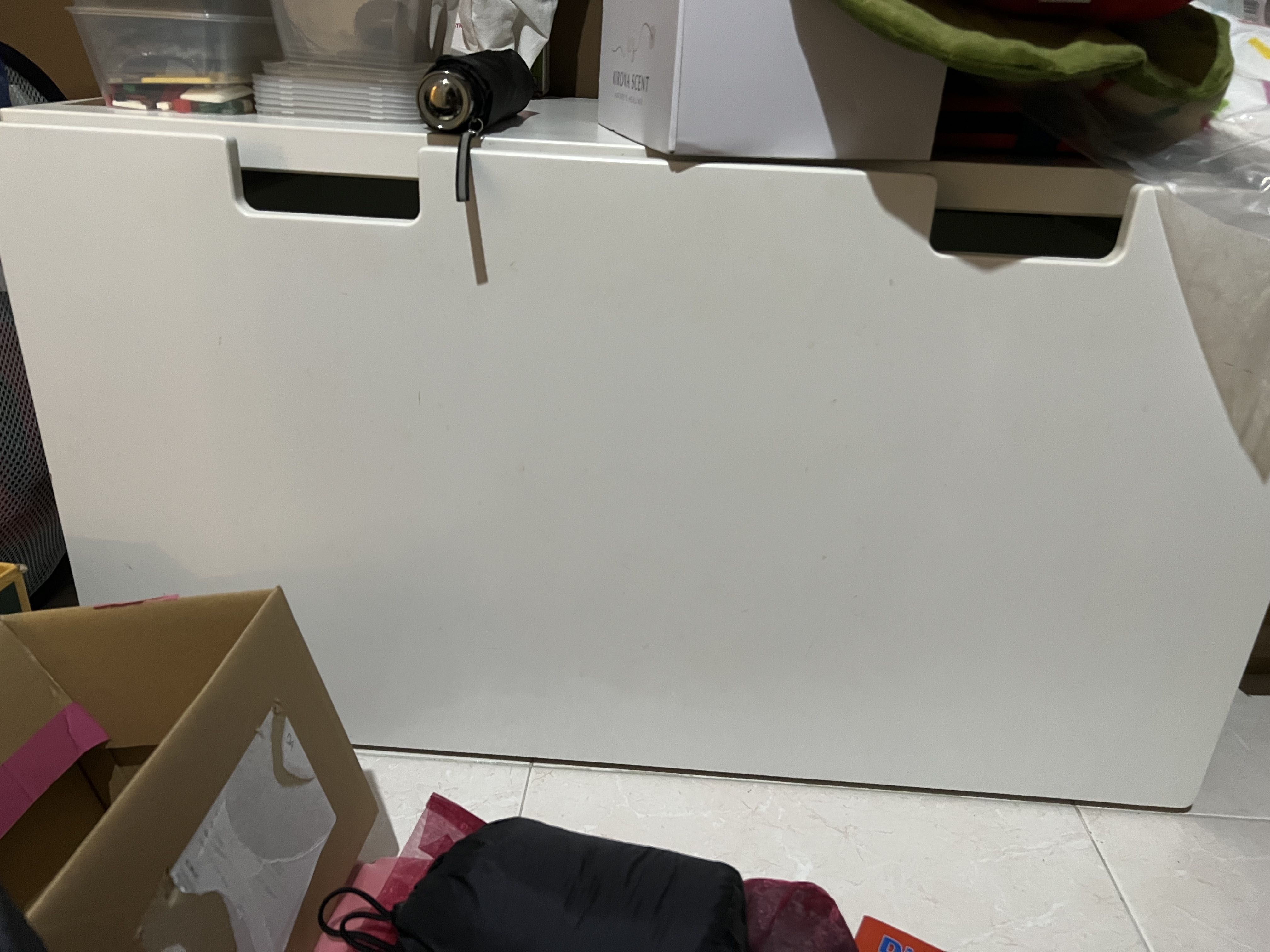 IKEA White cabinet - 90cm by 58cm, Furniture & Home Living, Furniture ...