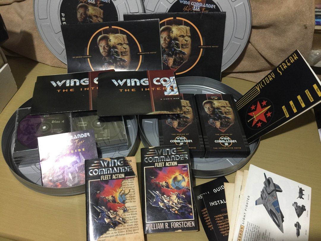 Wing Commander VHS/VCD movie collection, TV & Home Appliances, TV ...