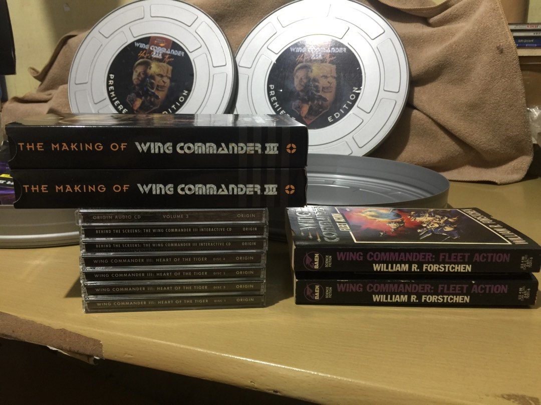 Wing Commander VHS/VCD movie collection, TV & Home Appliances, TV ...