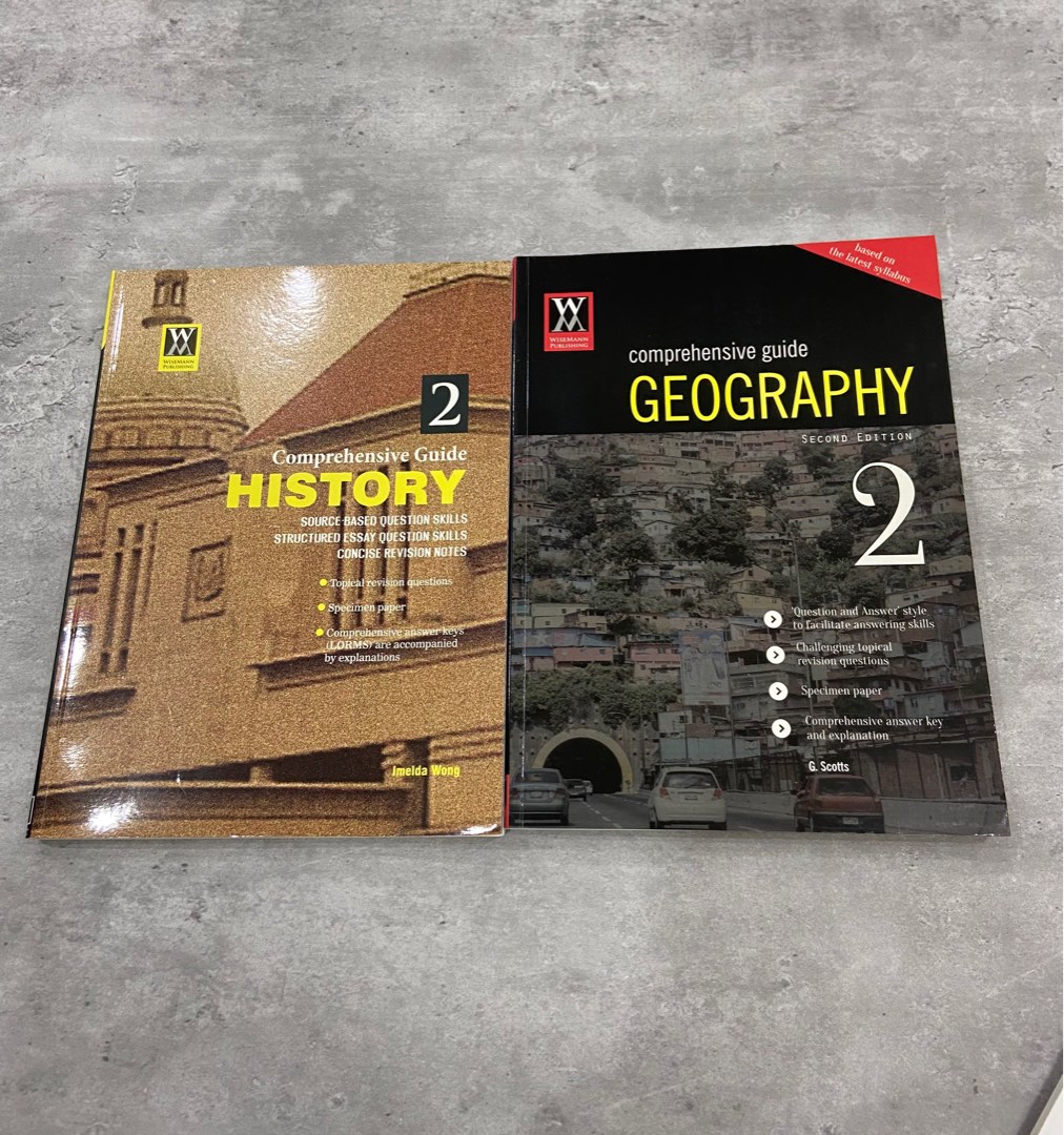 Wisemann Sec 2 Geography and History comprehensive guide, Hobbies ... Wisemann Sec 2 Geography and History comprehensive guide, Hobbies ...