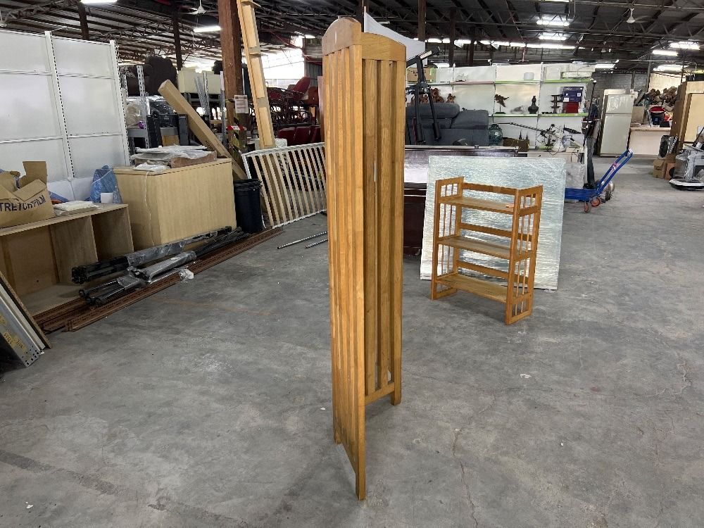Wooden 6ft Tri Fold Partition / Partition Lipat Tiga 6 kaki kayu ...