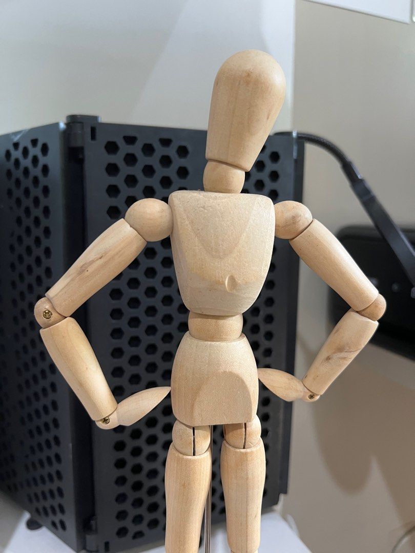 Wooden Human Posable Model with Flexible Joints for Artists, Hobbies ...