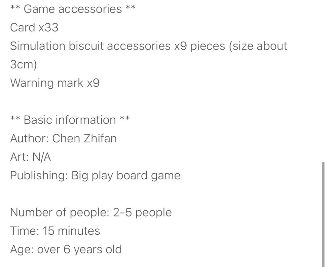 Woof Meow Biscuits Board Game, Hobbies & Toys, Toys & Games on Carousell