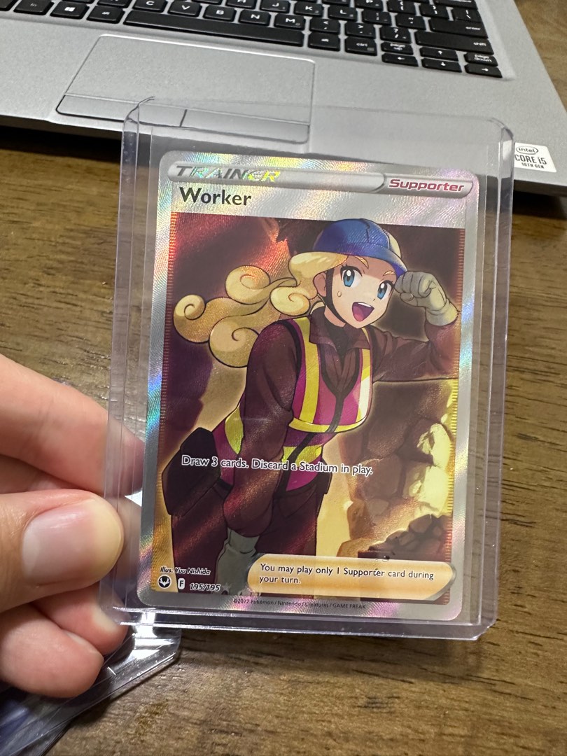 Worker - Pokemon TCG Silver Tempest, Hobbies & Toys, Toys & Games on ...