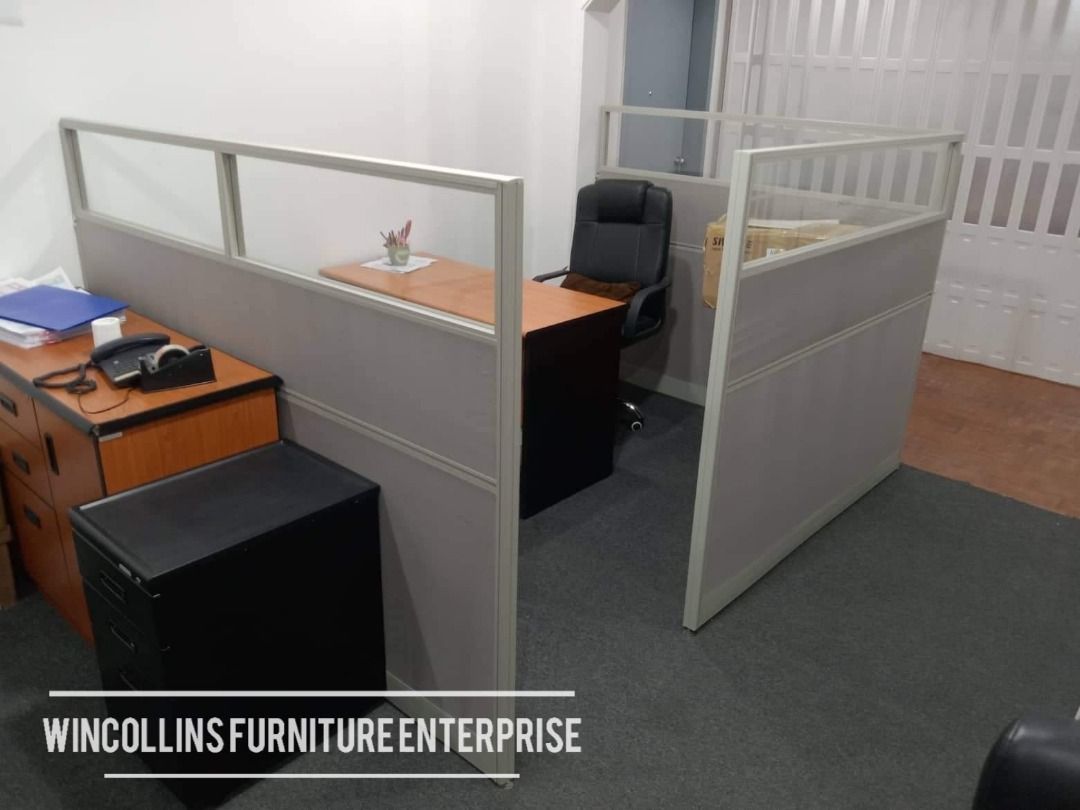 Workstation Cubicles/Divider office room partition!, Furniture & Home ...
