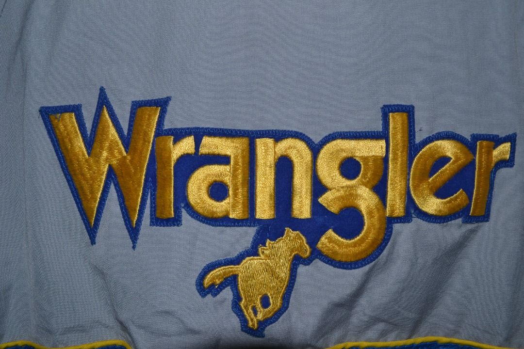 Wrangler Vintage... NFR Rodeo Jacket... Embroid Design ..........Rider ...